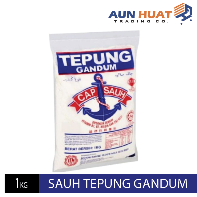 TEPUNG GANDUM CAP SAUH FFM 1KG / FFM ANCHOR BRAND FLOUR 1KG