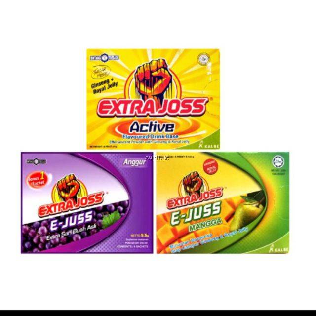 EXTRA JOSS 6 X 14G ACTIVE / ANGGUR / MANGGA