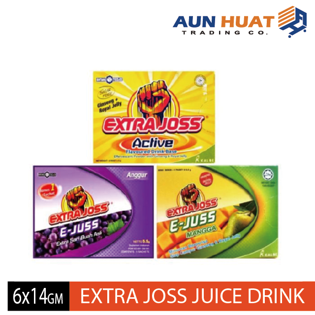 EXTRA JOSS 6 X 14G ACTIVE / ANGGUR / MANGGA
